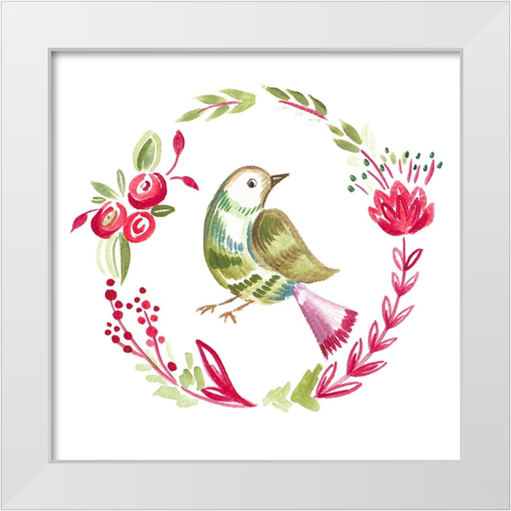 Del Sol, Ani 20x20 White Modern Wood Framed Museum Art Print Titled ...