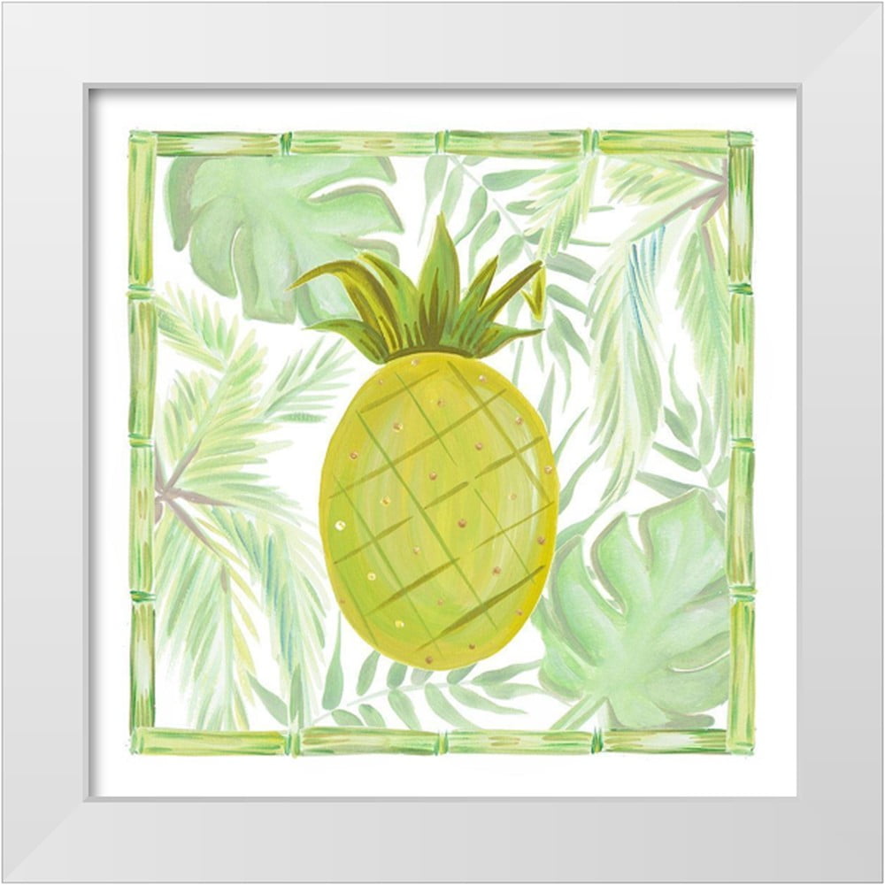 Del Sol, Ani 20x20 White Modern Wood Framed Museum Art Print Titled ...