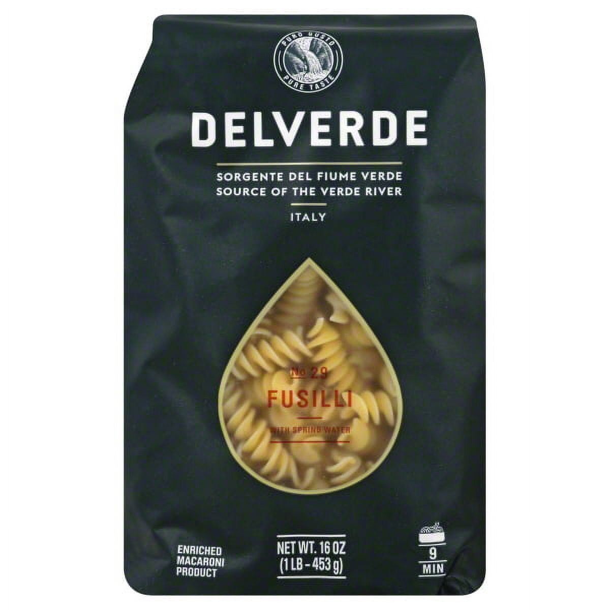 Delverde Fusilli Pasta (12x16oz ) - Walmart.com