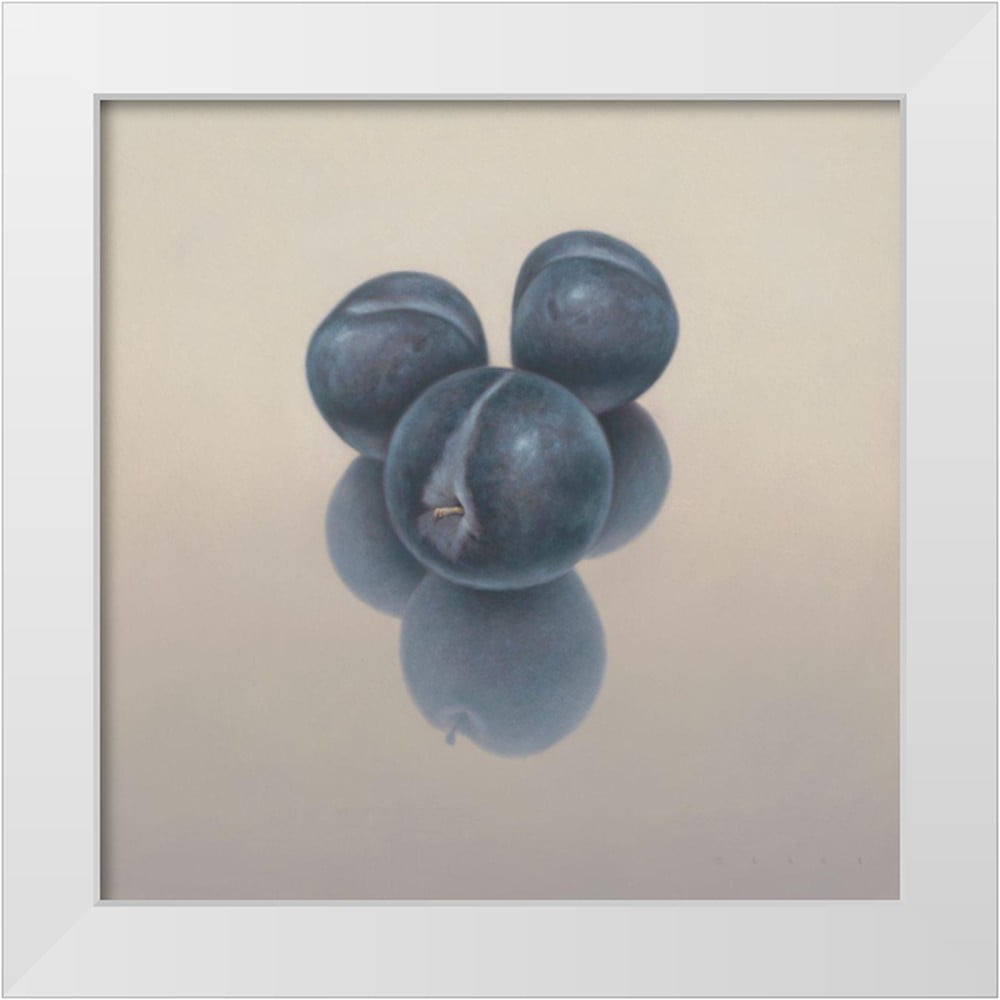 Delaer 15x15 White Modern Wood Framed Museum Art Print Titled ...