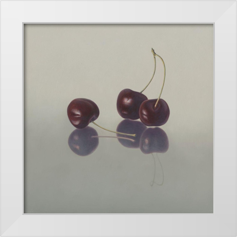 Delaer 15x15 White Modern Wood Framed Museum Art Print Titled ...