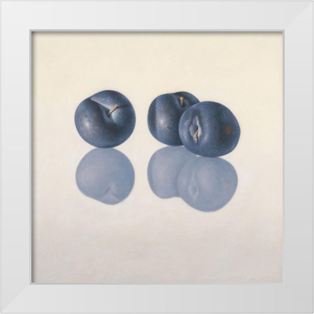 Delaer 26x26 White Modern Wood Framed Museum Art Print Titled ...