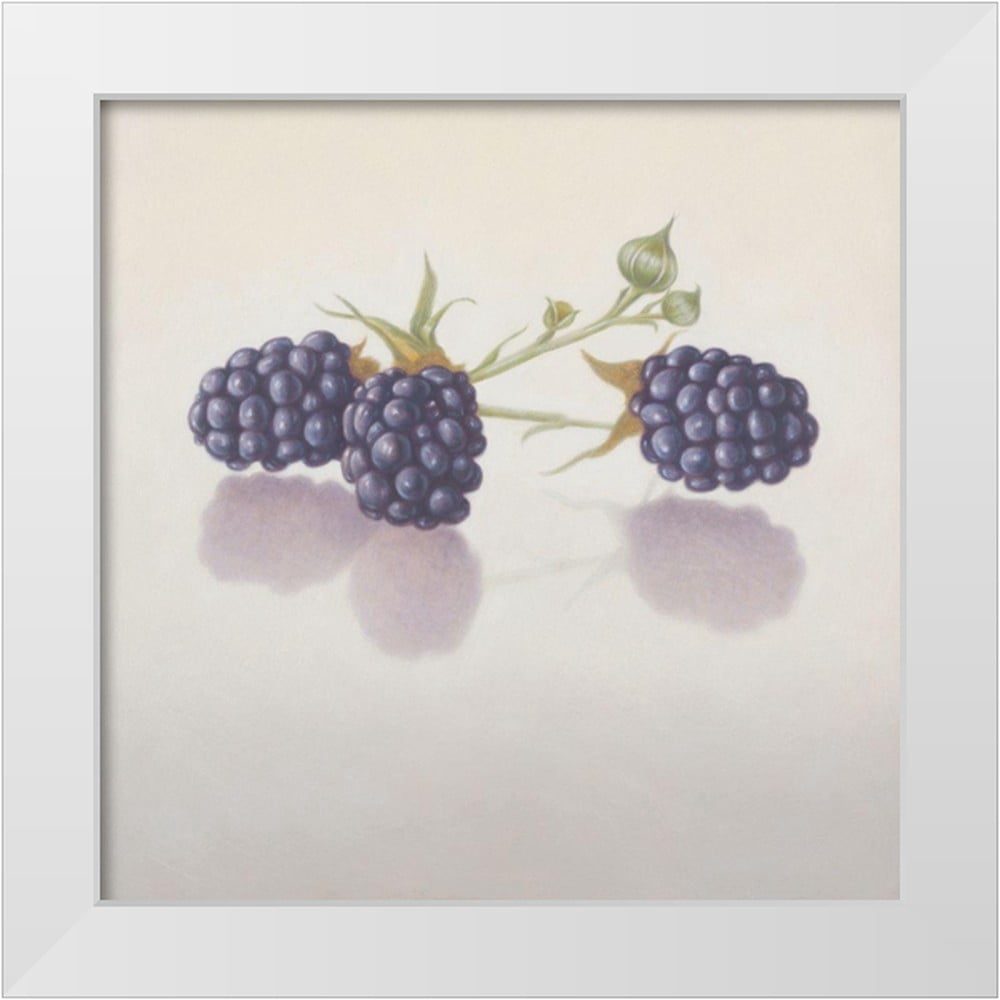 Delaer 26x26 White Modern Wood Framed Museum Art Print Titled ...