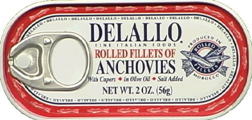Delallo Anchovy Rolled Capers 2 oz (Pack of 25) - Walmart.com