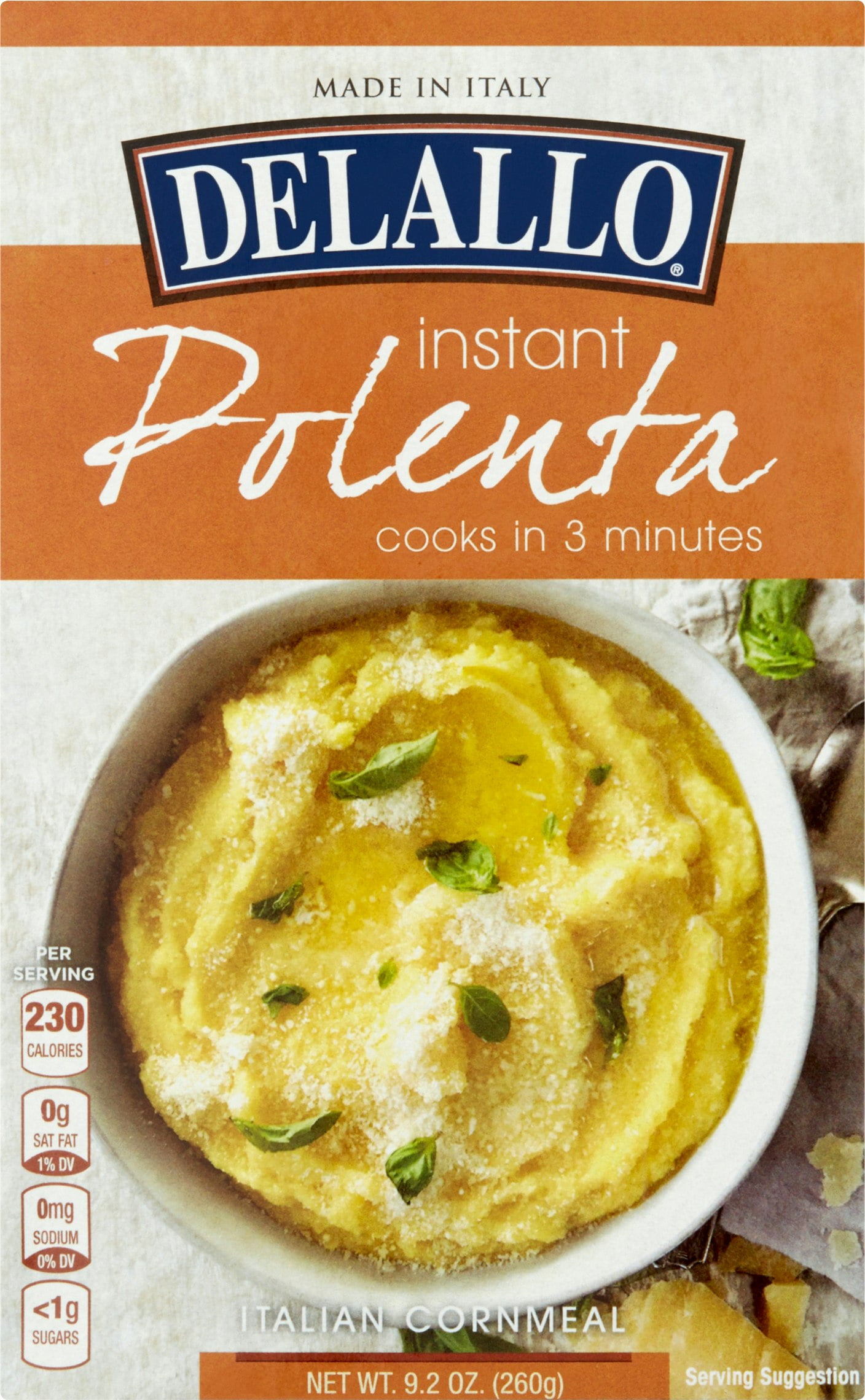 Delallo Instant Polenta 9.2 oz (Pack Of 12) - Walmart.com