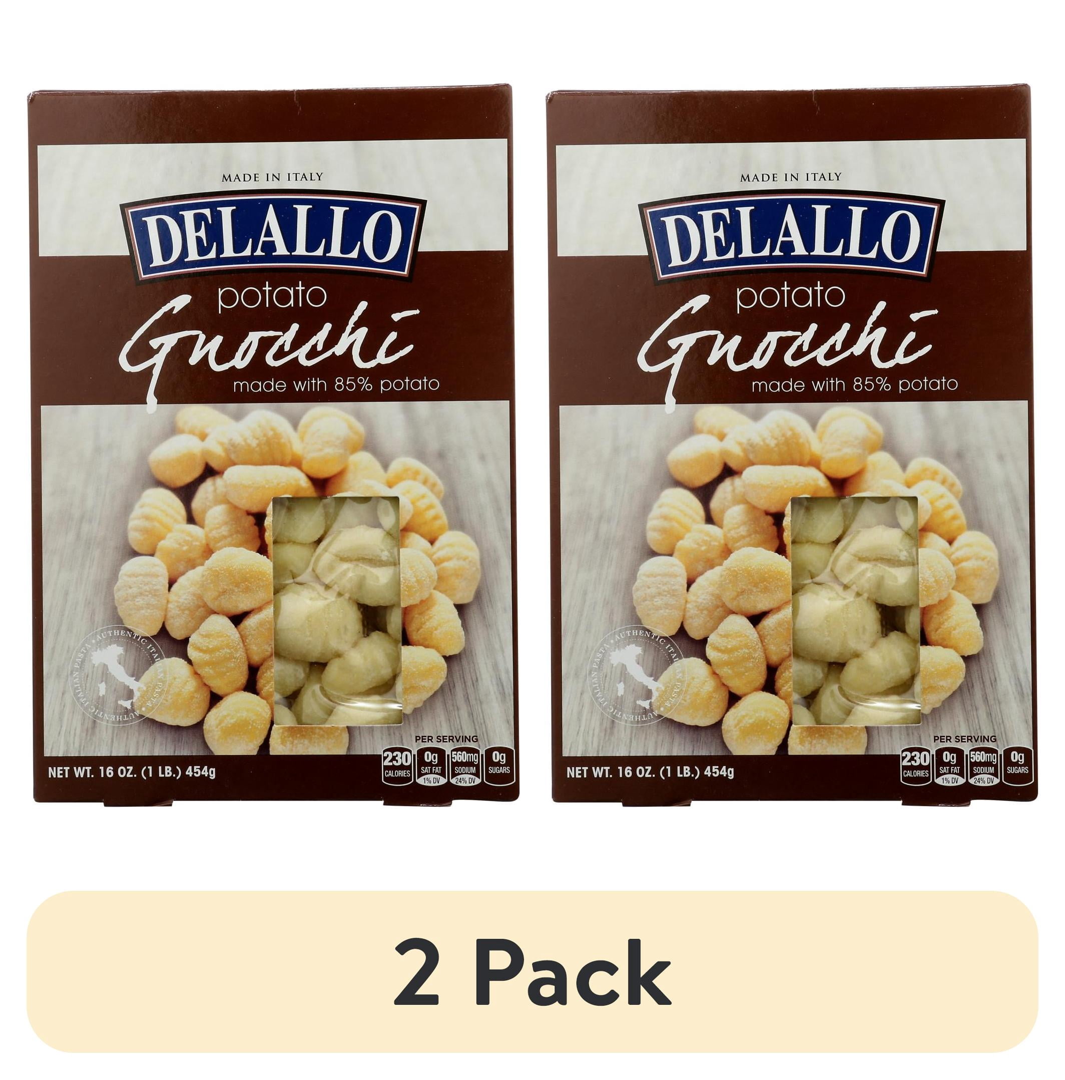 (2 pack) DeLallo Potato Gnocchi, 16 oz - Walmart.com