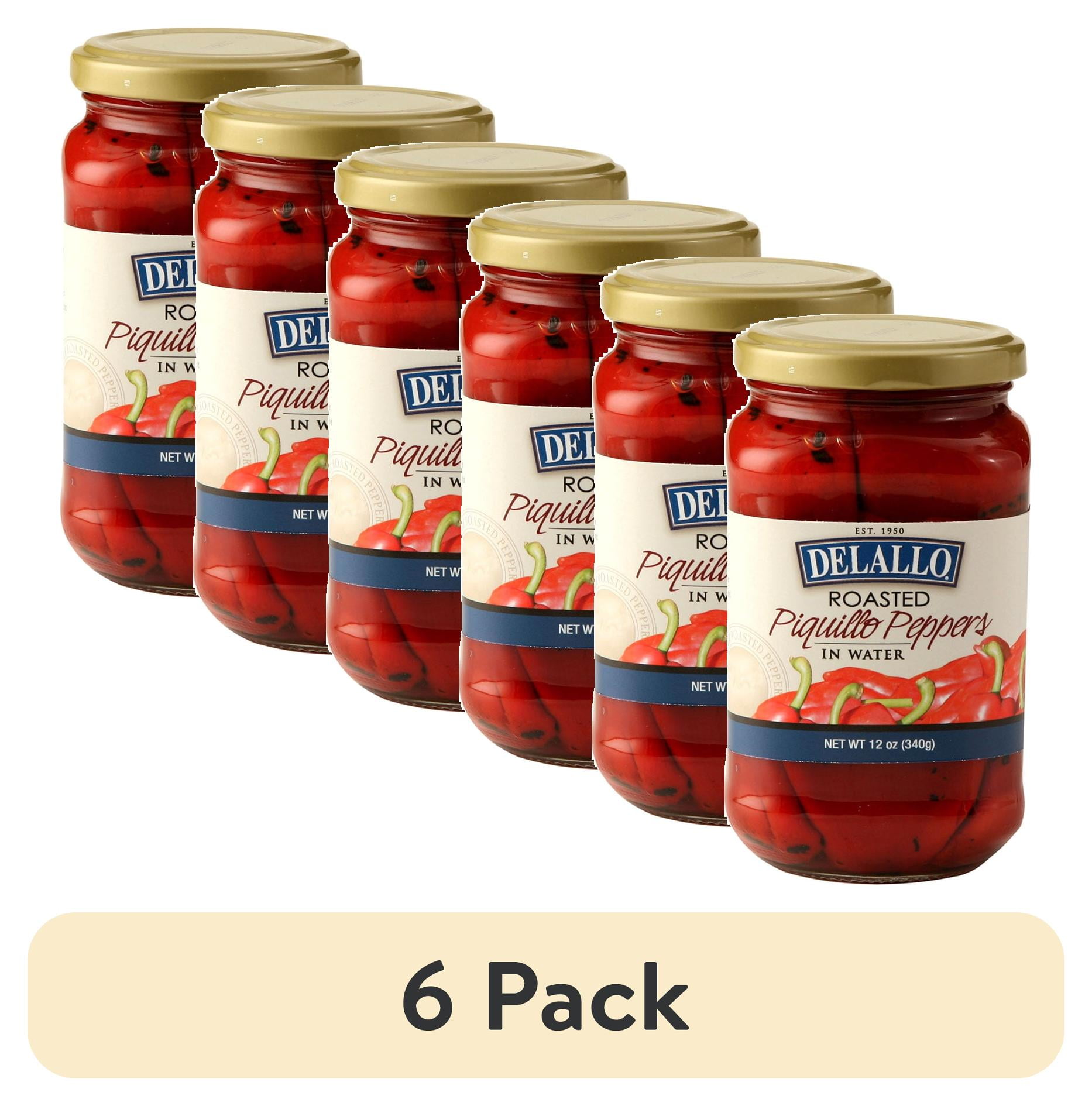 (6 pack) Delallo Roasted Piquillo Peppers - Walmart.com