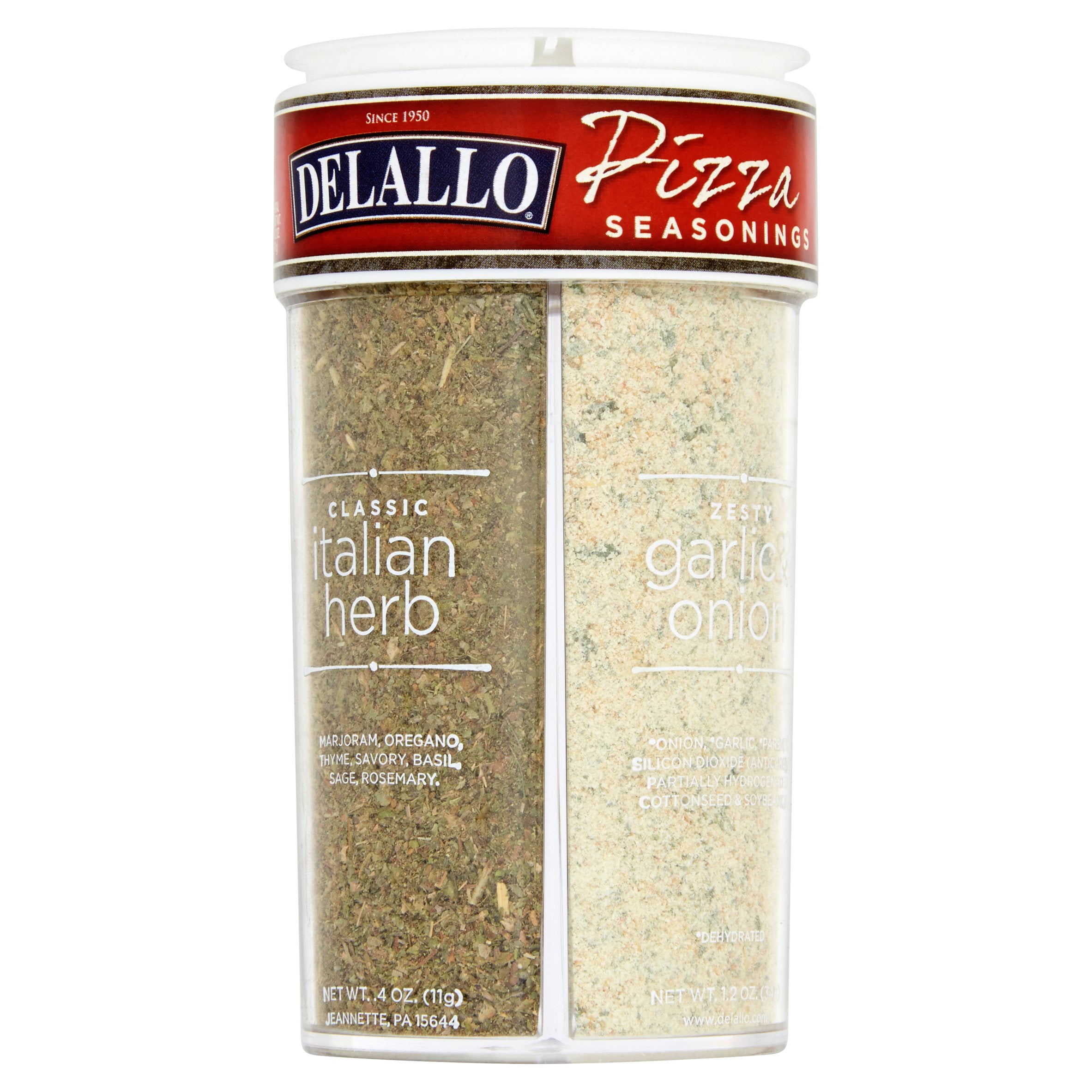 Delallo Seasoning Pizza 4Vrty,3.2 Oz (Pack Of 12) - Walmart.com