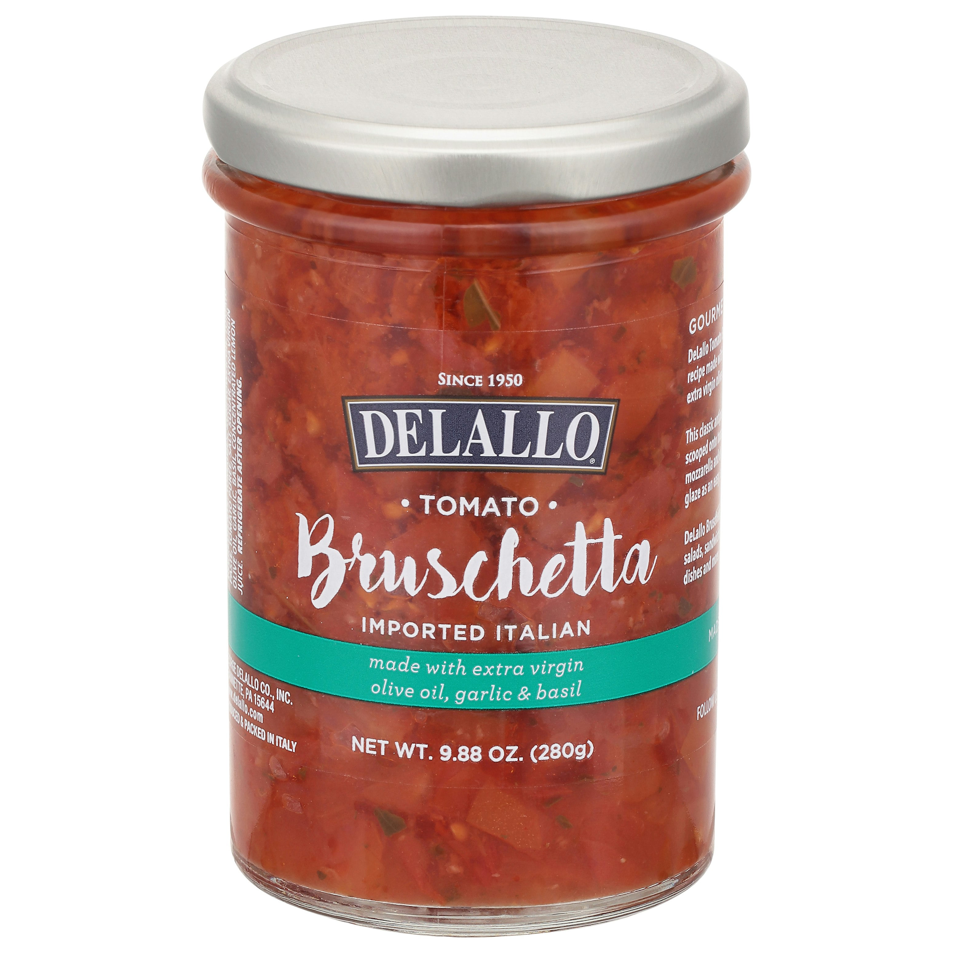 Delallo Tomato Bruschetta 9.88 oz (Pack Of 6) - Walmart.com