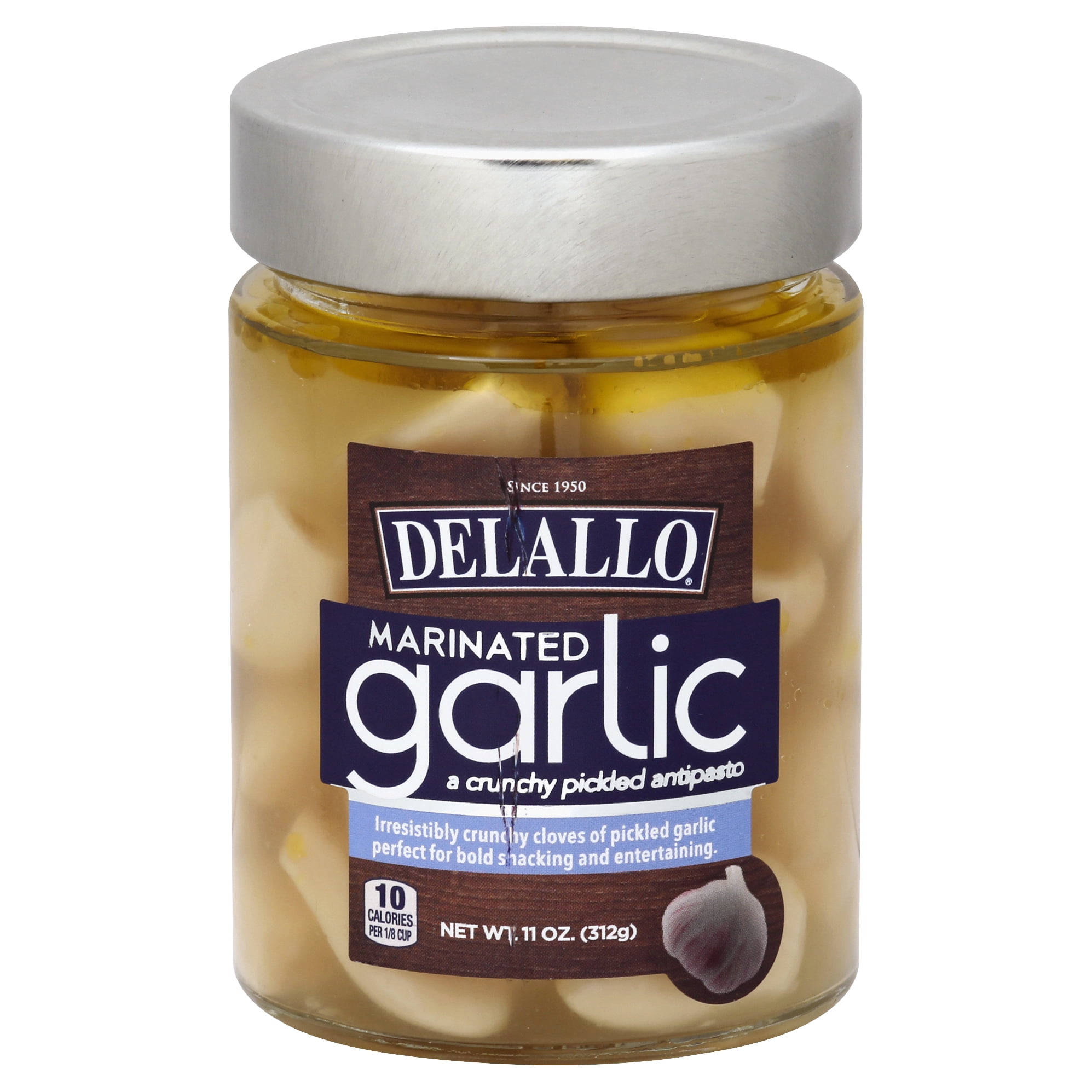 Delallo Whole Garlic Olive Oil 11 oz (Pack of 12) - Walmart.com