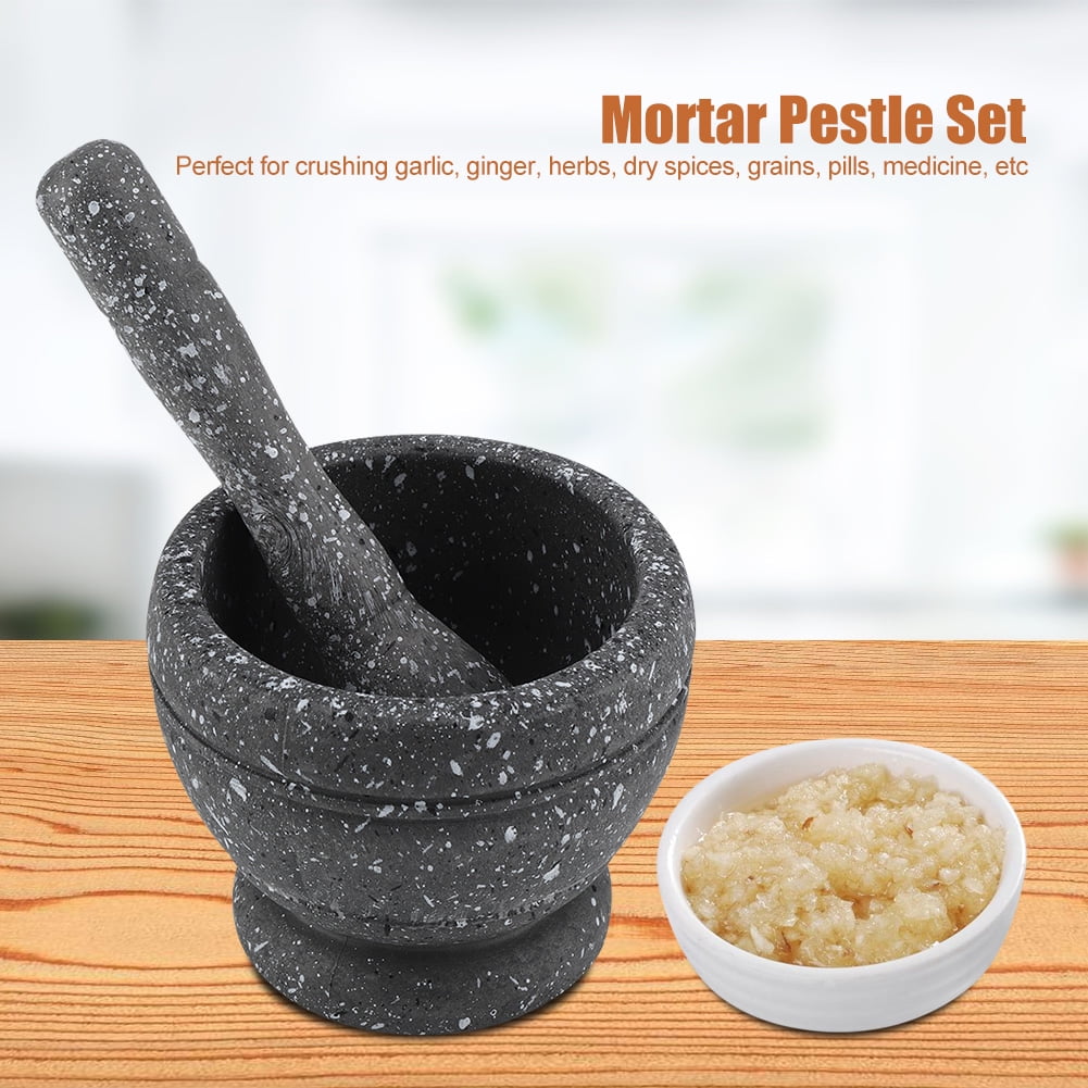 Delaman Mortar Pestle Set - Crushing and Grinding Herbs and Spices ...