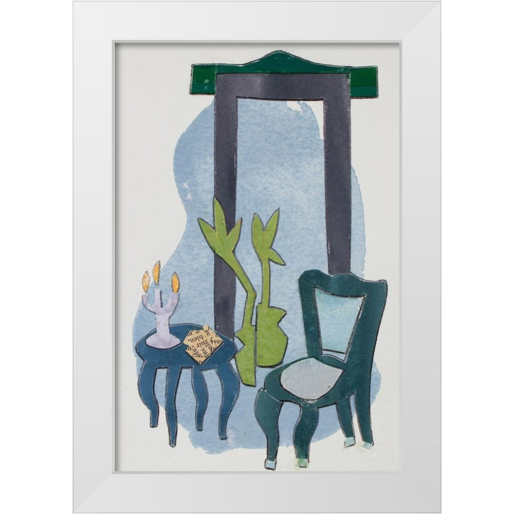 Delamater, Rob 11x14 White Modern Wood Framed Museum Art Print Titled ...