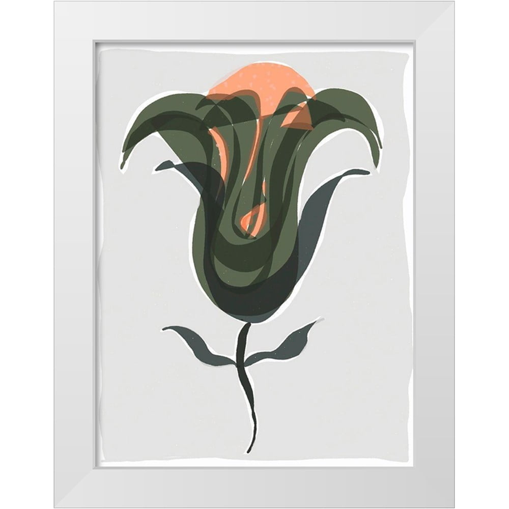 Delamater, Rob 12x14 White Modern Wood Framed Museum Art Print Titled ...