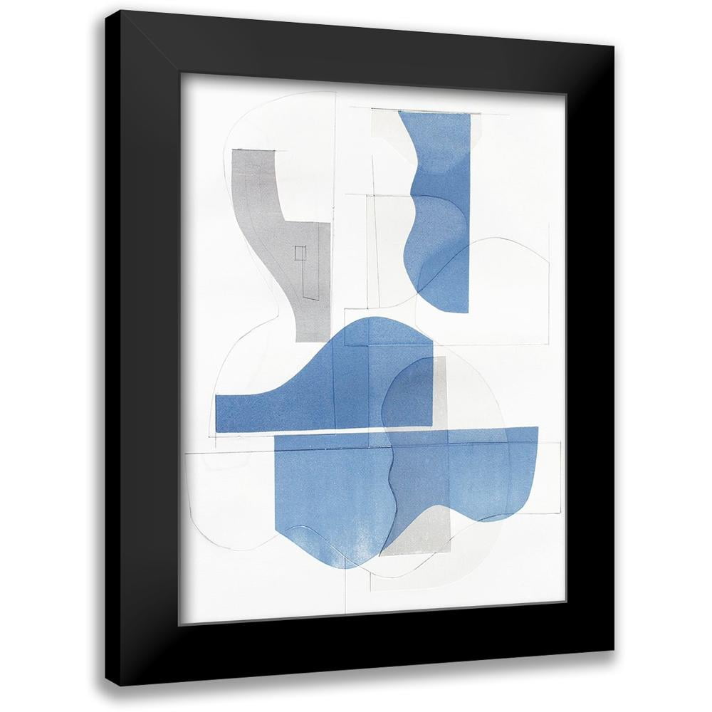 Delamater, Rob 19x24 Black Modern Framed Museum Art Print Titled - Pottery Forms II - Walmart.com