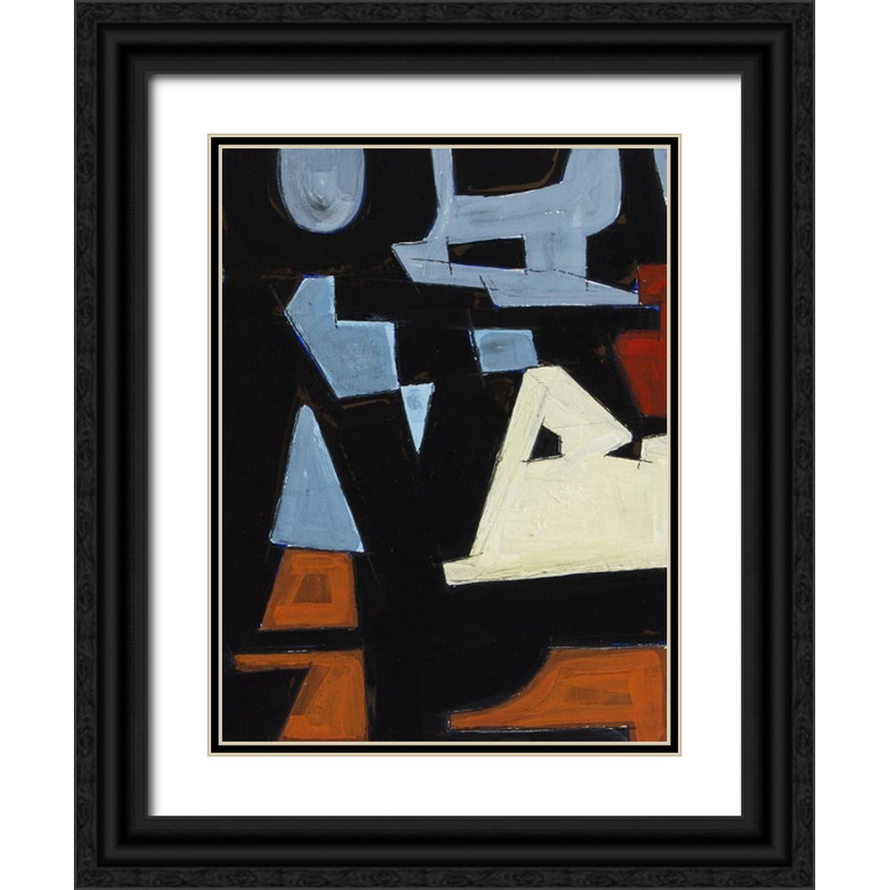 Delamater, Rob 25x32 Black Ornate Wood Framed with Double Matting ...