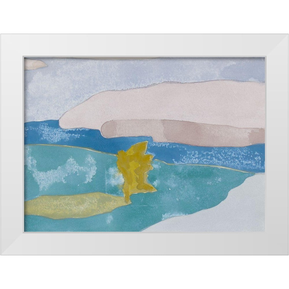 Delamater, Rob 32x24 White Modern Wood Framed Museum Art Print Titled ...