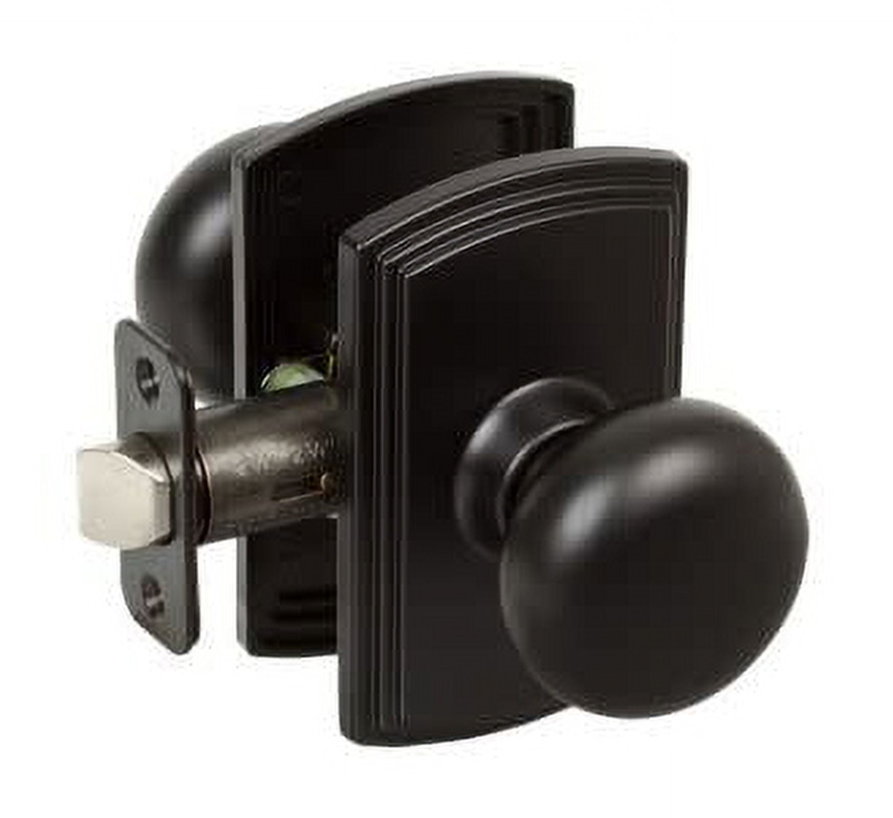 Delaney Italian Collection 364604 Santo Knob - Passage, Black - Walmart.com