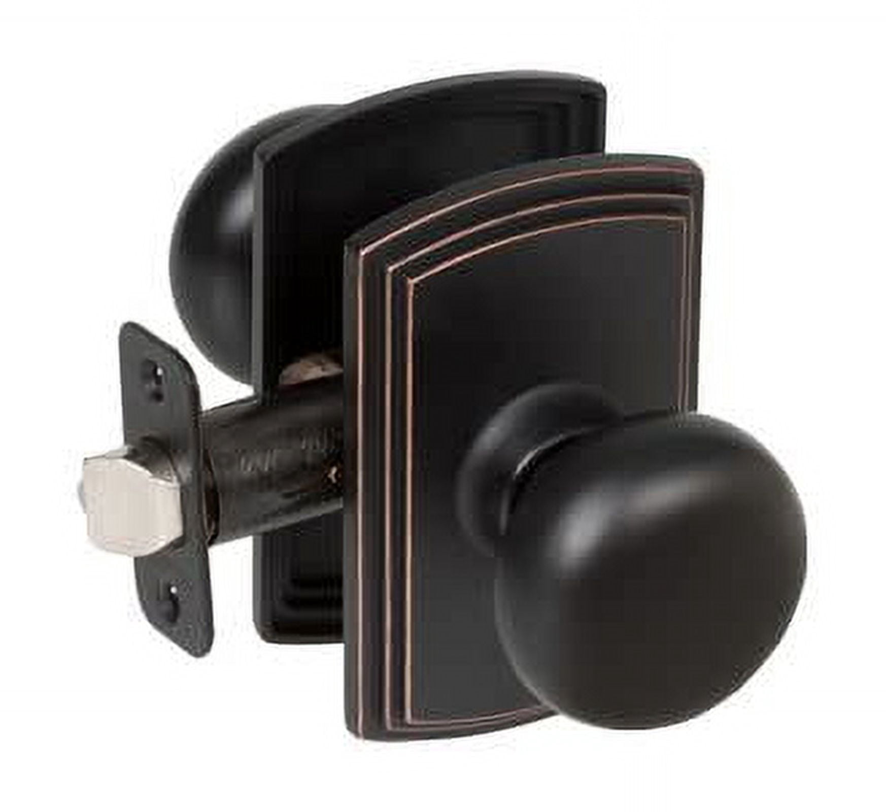 Delaney Italian Collection 364607 Santo Knob - Passage, Edged Bronze ...