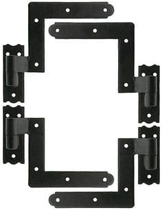 Delaney Exterior Shutter Blind Hinges with 2 Material Options and 3 ...
