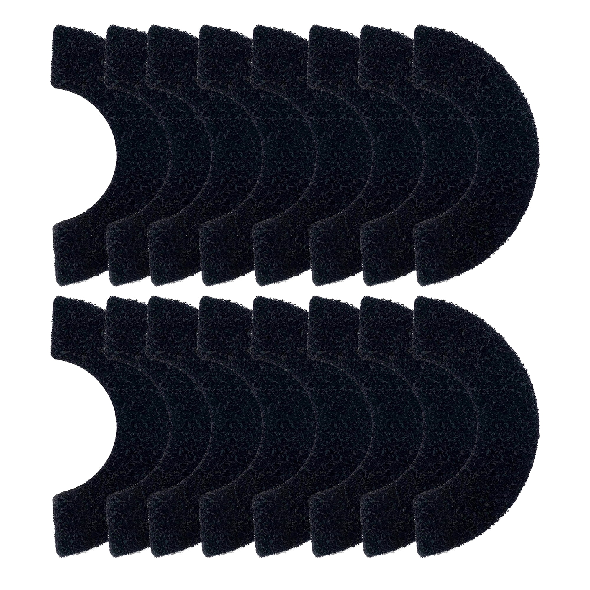 Delapan 16 Pack Charcoal Cat Litter Box Replacment Filter fits Model ...