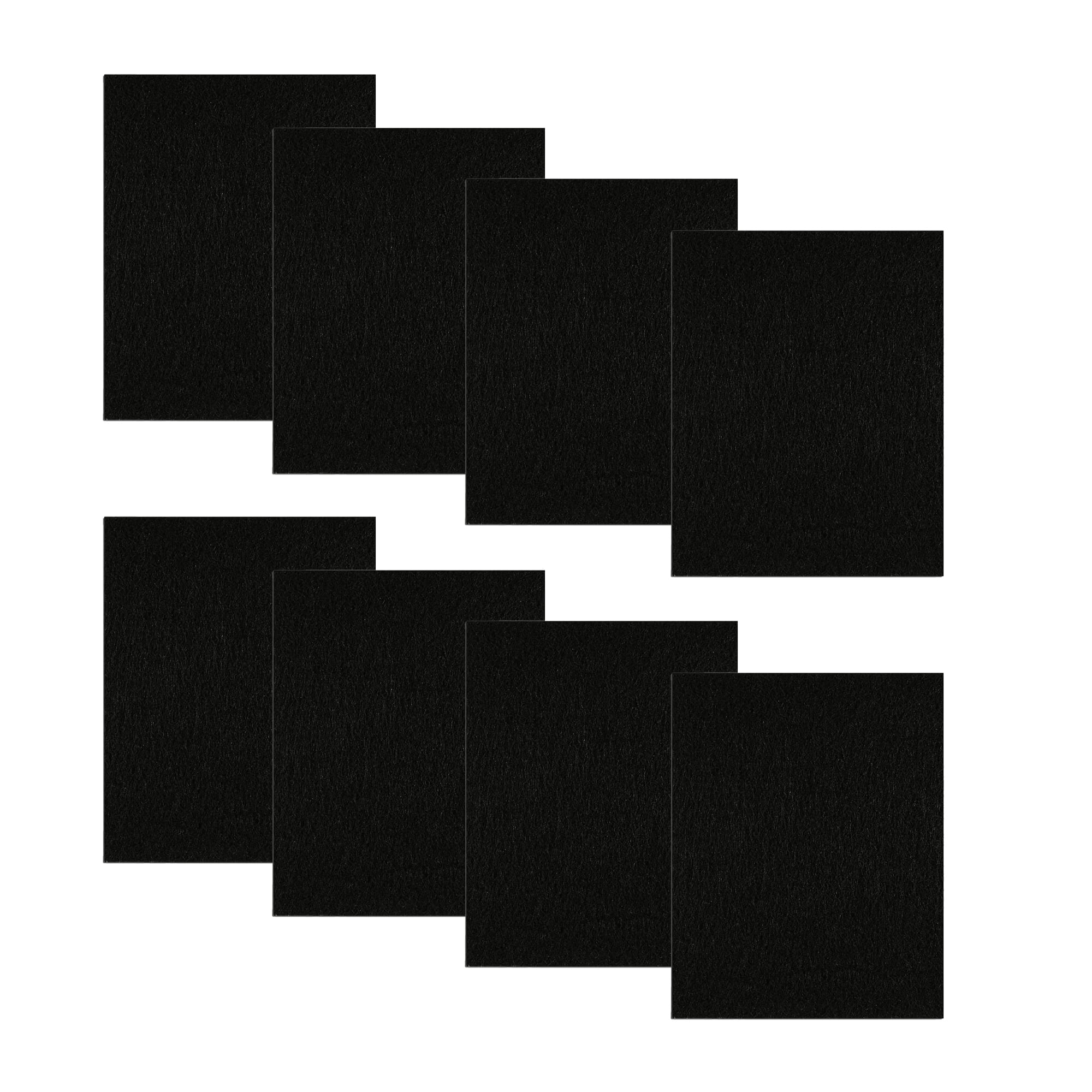 Delapan 8 Pack Charcoal Cat Litter Box Replacment Filter fits Pureness ...