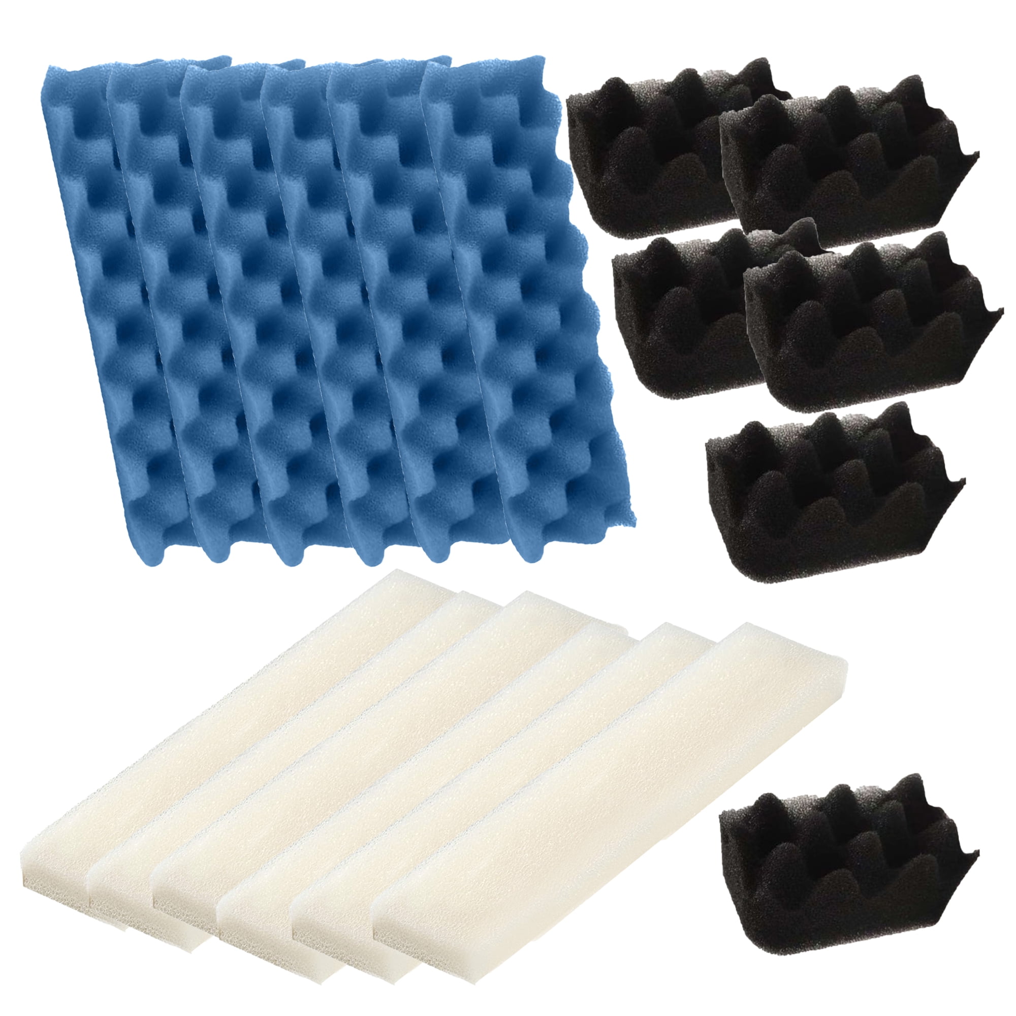 Delapan Bio Foam Max Inserts Set Compatible with Canister Filters and ...