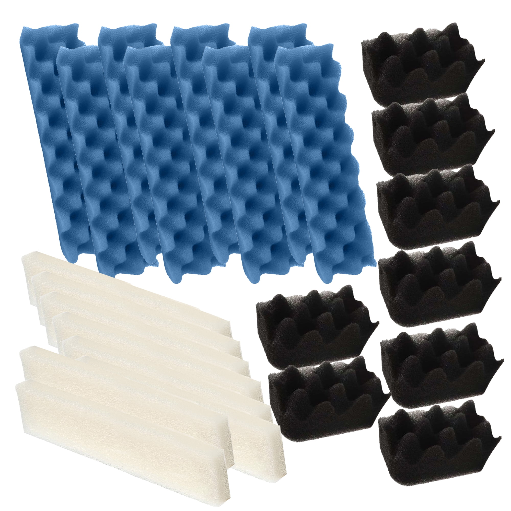 Delapan Bio Foam Max Inserts Set Compatible with Canister Filters and ...