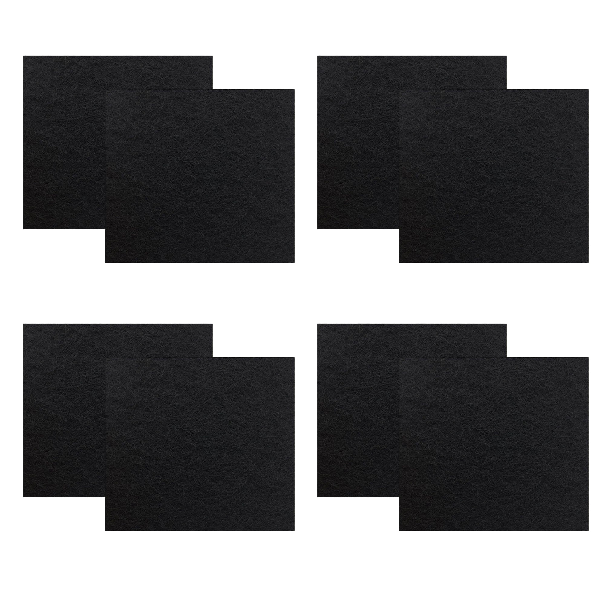 Delapan Cat Litter Box Charcoal Filters fits 6Inch x 6.5Inch Hooded Cat ...