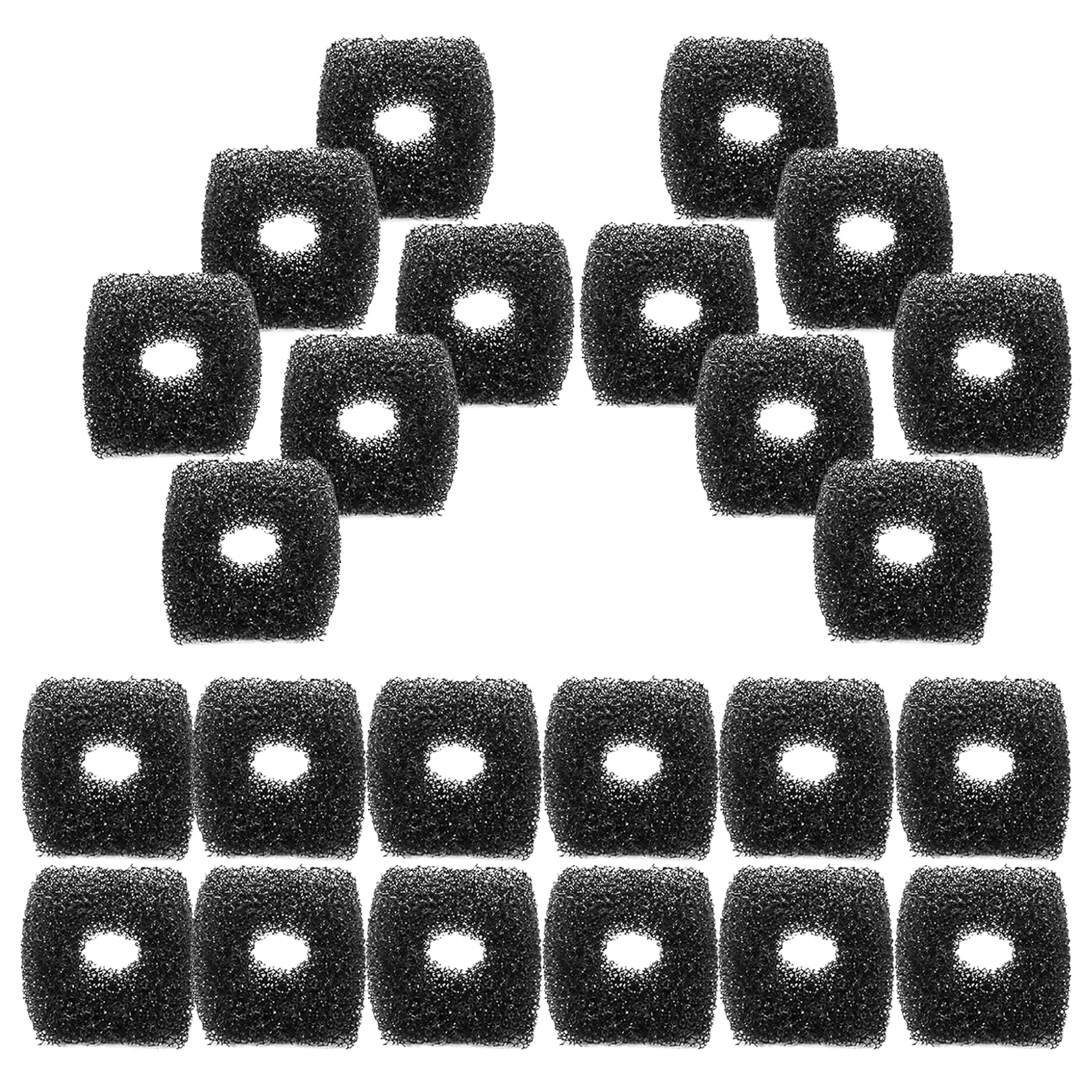 Delapan Cat Water Fountain Filters for 67oz/2L Pet Fountain D30 D60 Pump, 24 Pack Sponges ...