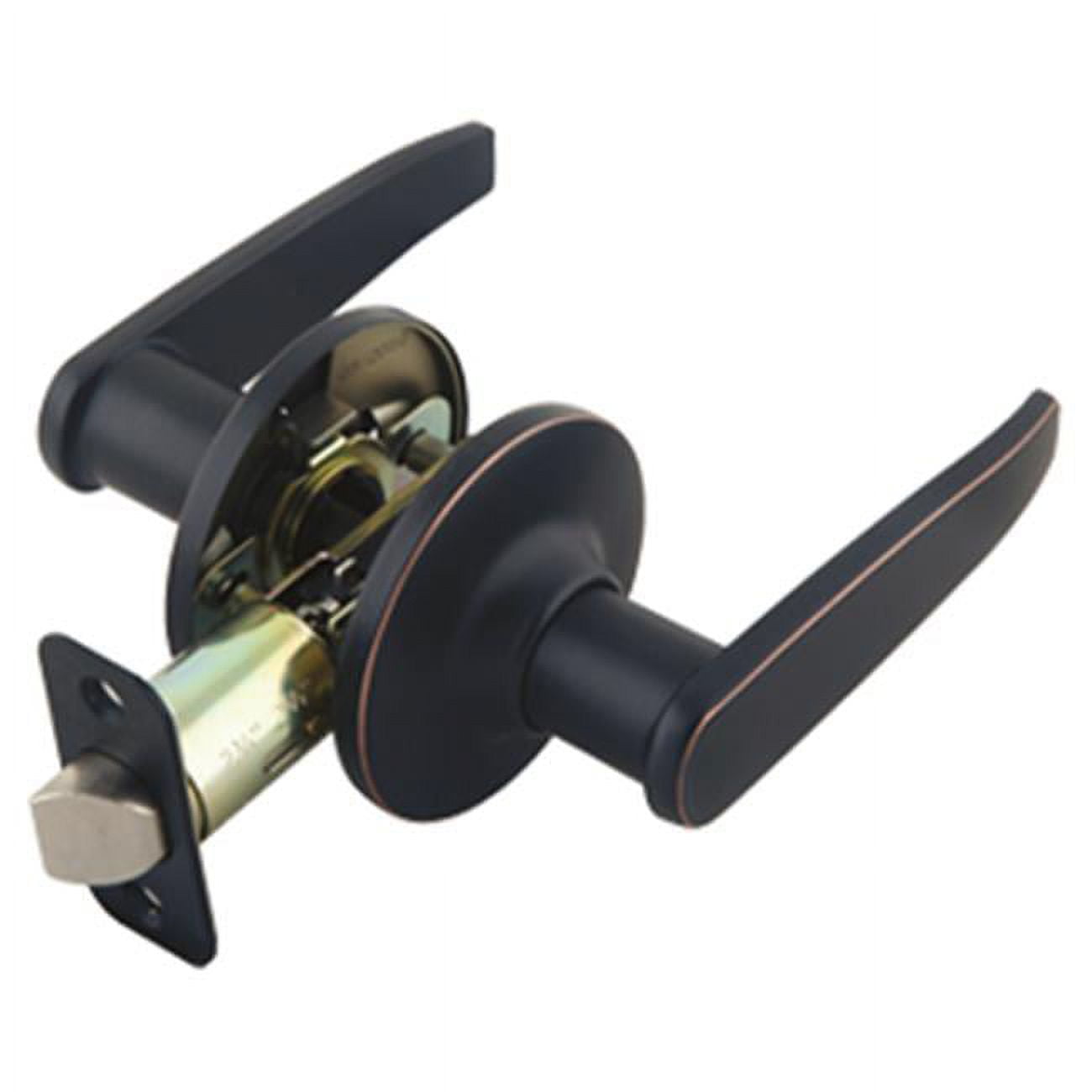 Delavan 2-Way Latch Passage Door Handle, Adjustable Backset - Walmart.com