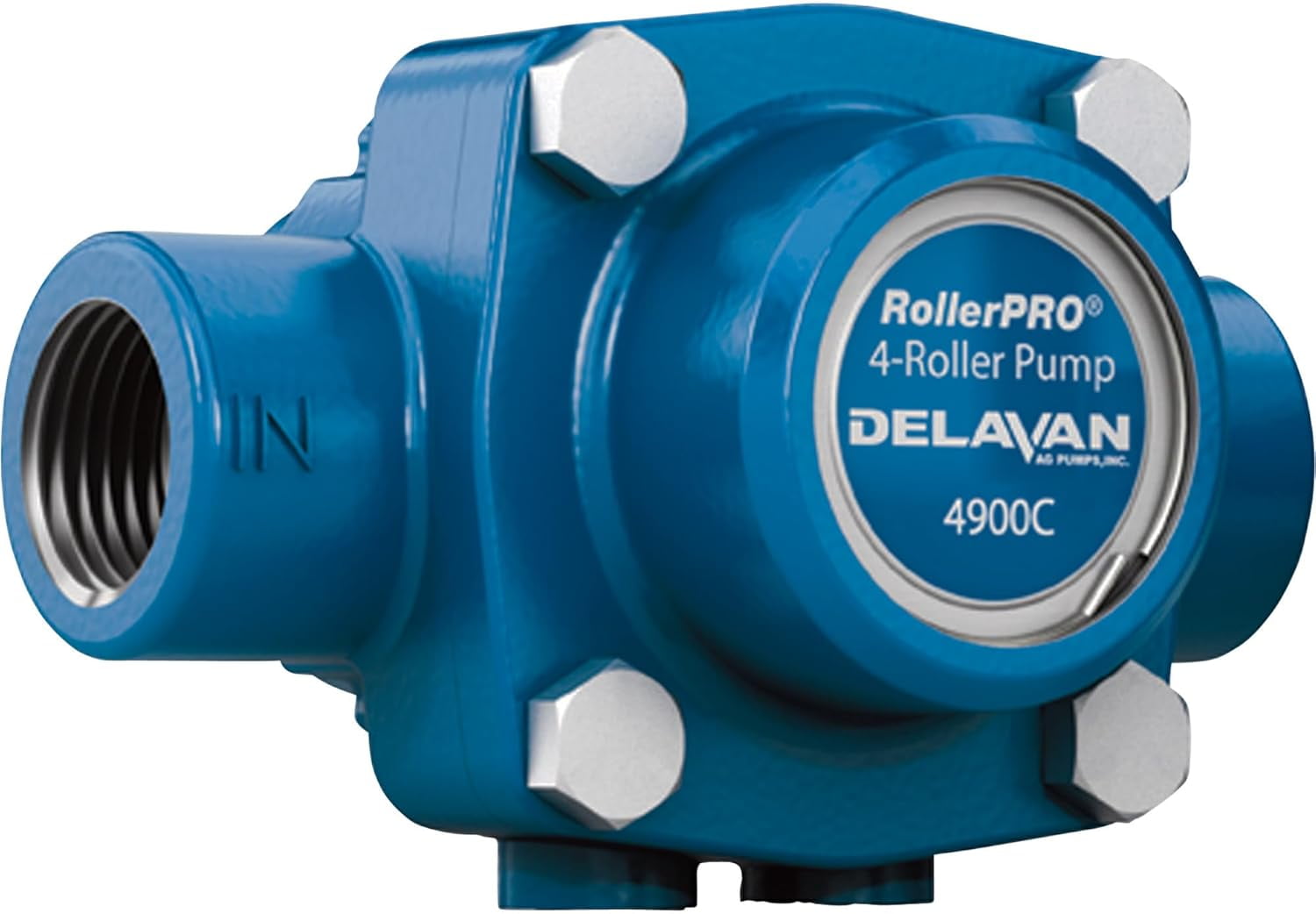Delavan Cast Iron 4-Roller Pump - 9.2 GPM, 150 PSI, 2,600 RPM, Model ...