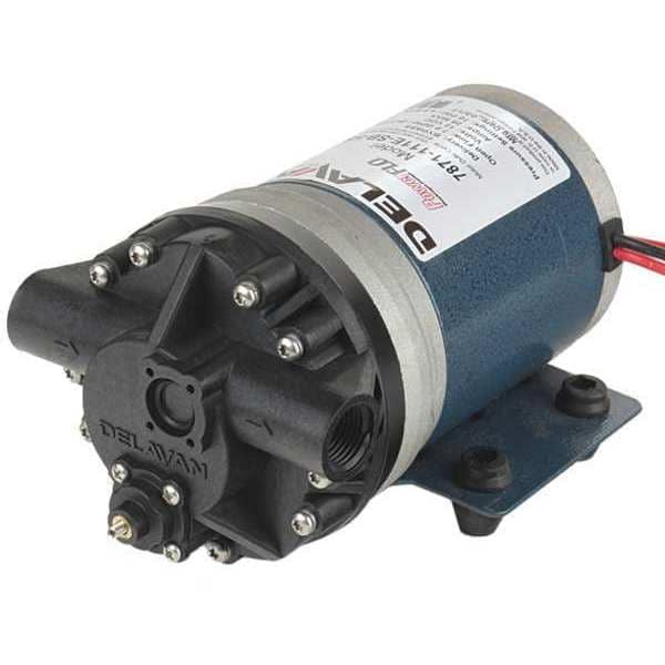 Delavan Fluid Power Diaphragm Pump,PolyP,5Cmb,7gpm,60psi 7871-111E-SB ...