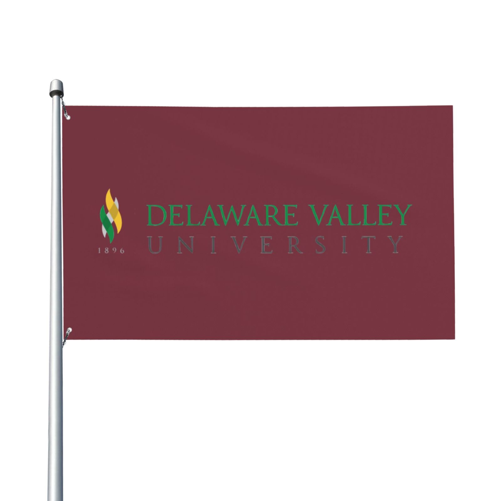 Delaware A Valley University Flag 3x5 Outdoor ,Sewn Stripes, Stronger ...