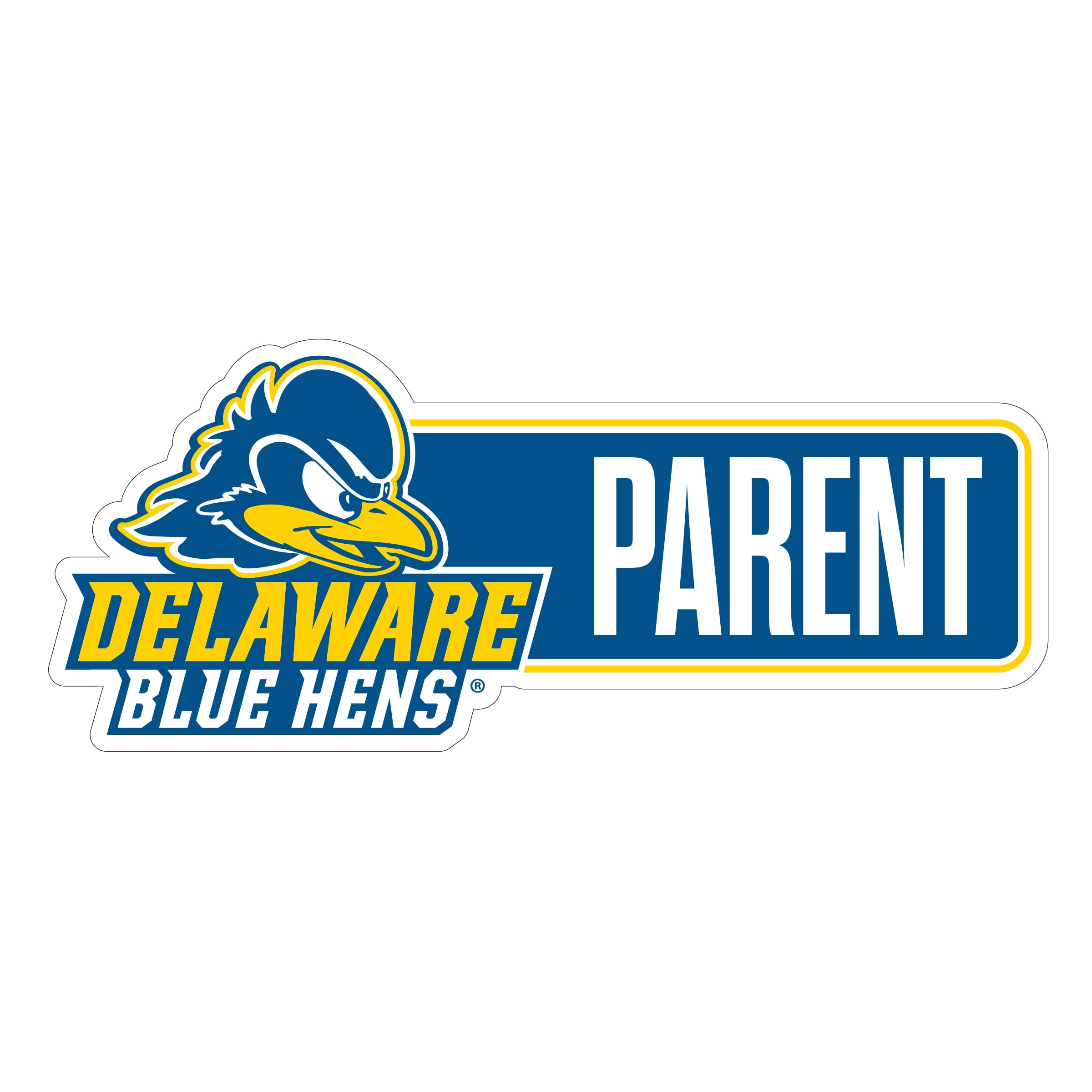 Delaware Blue Hens Proud Parent Die Cut Decal Officially Licensed ...