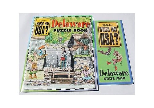 Pre-Owned Delaware Puzzle Book (Highlights Which Way USA?) Paperback ...