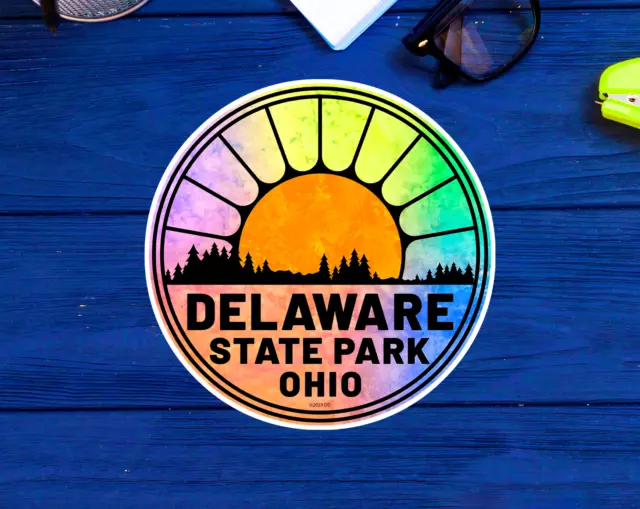 Delaware State Park Decal To Sticker Ohio Sticker Indoor Outdoor Phone ...