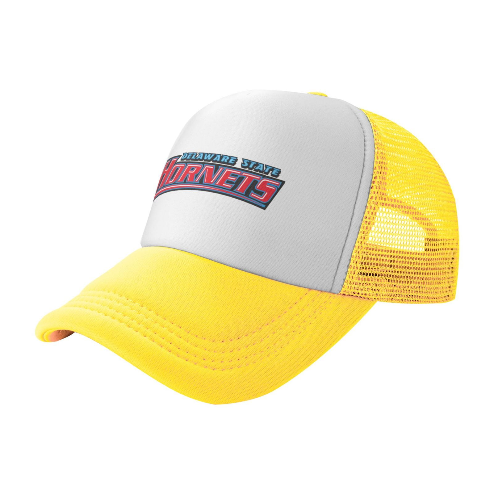 Delaware State University Logo Trucker Hats，Adjustable Comfortable Mesh ...