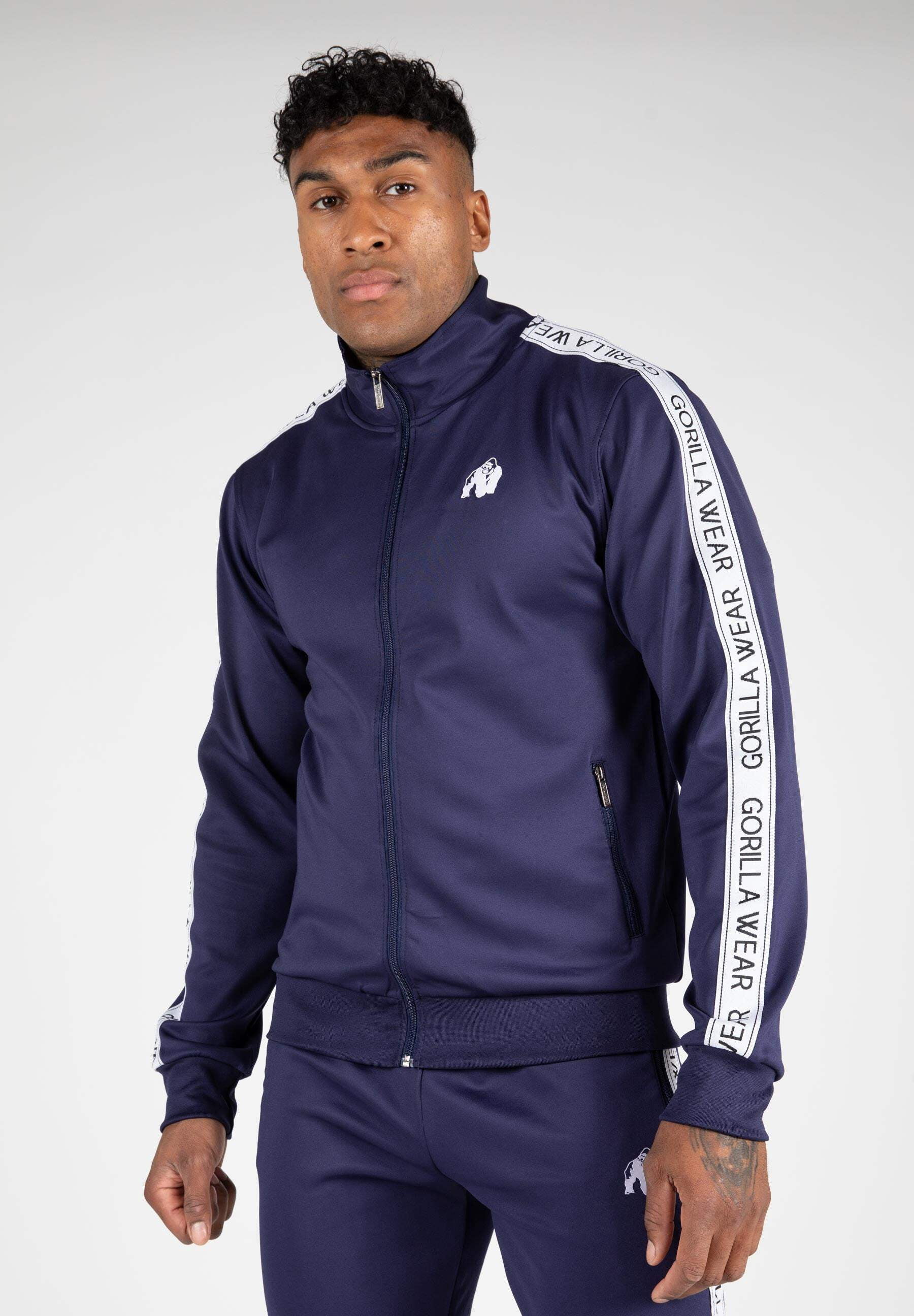 Delaware Track Jacket - Navy - Walmart.com