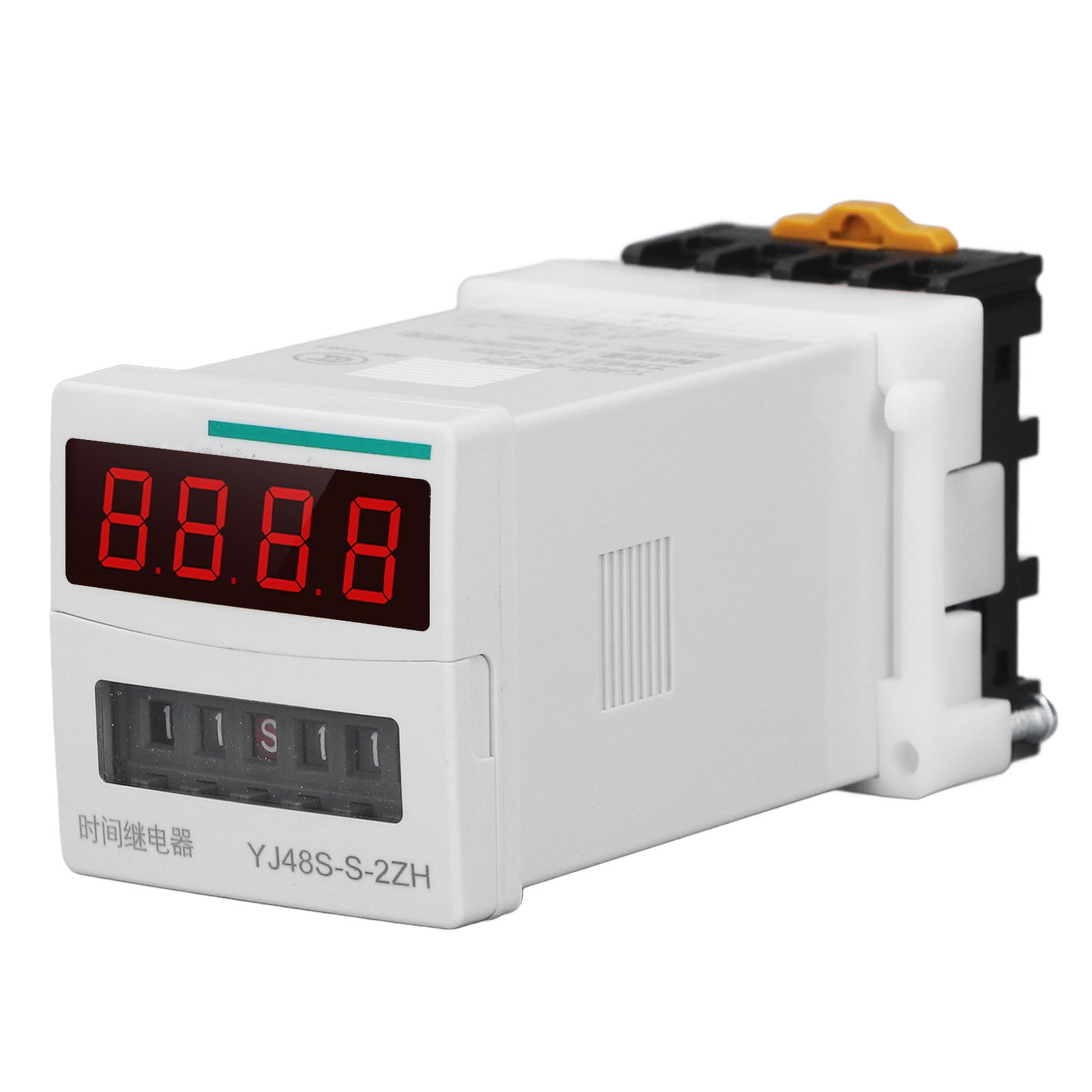 Delay Time Relay 0.1S to 99h Two Group Cycle Type Digital Precision Programmable LED Display for ...