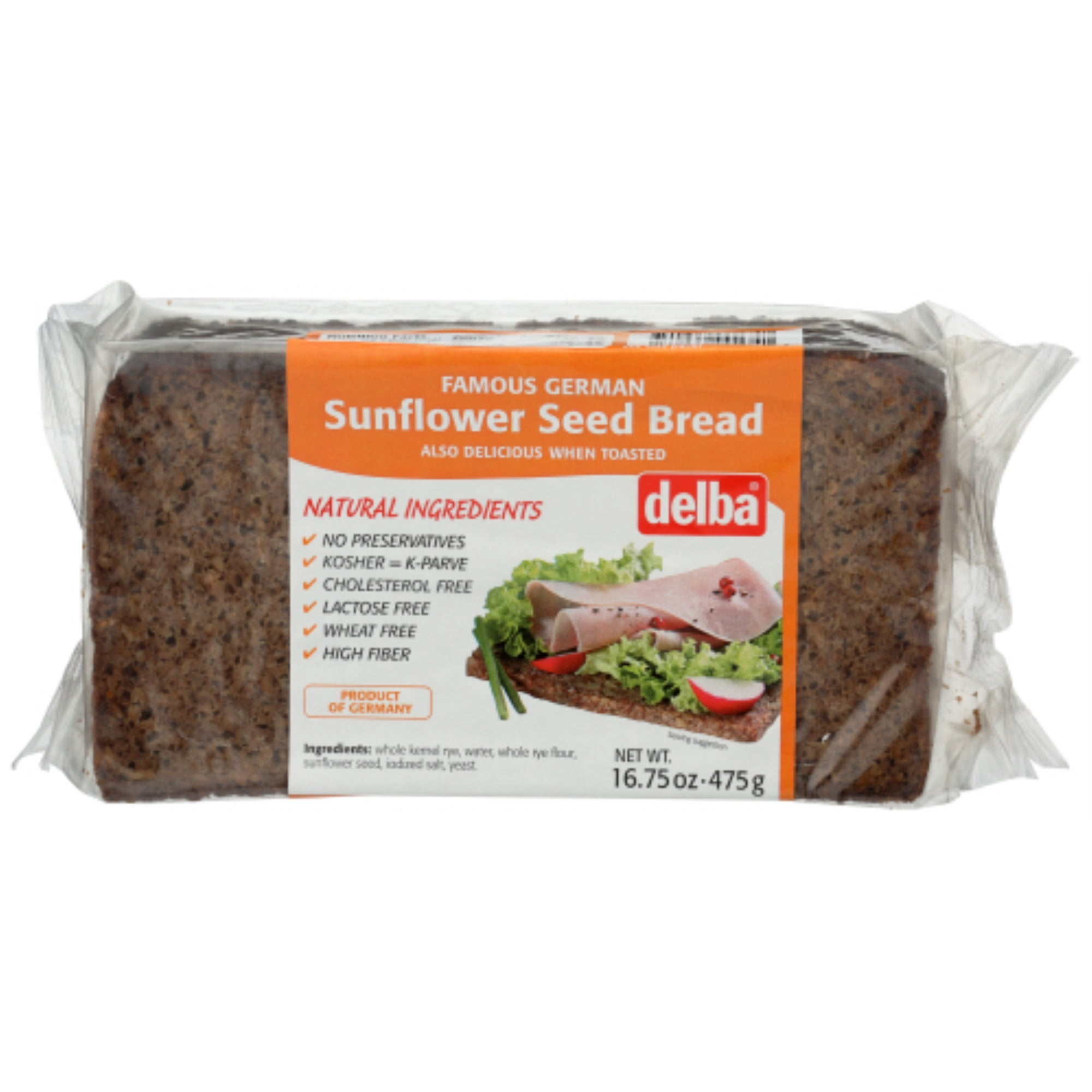 Delba Sunflower Seed Bread - Walmart.com