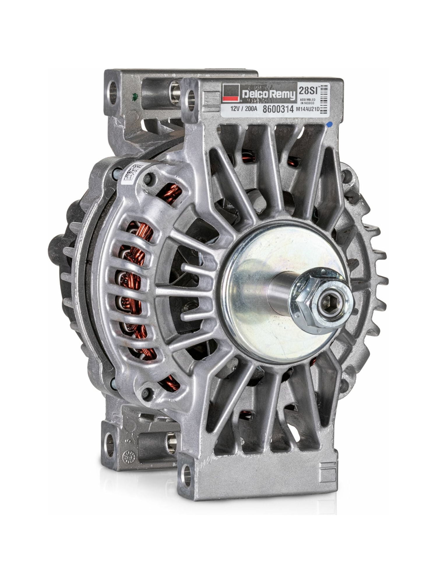 Delco Remy DR 8600314 28SI Alternator 200AMP Pad Mount - Walmart.com