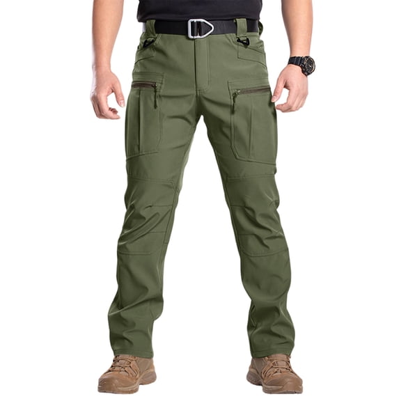 Delconic Mens Pants Ripstop Cargo Work Pants With Multi-pocket Water ...
