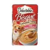 Delectables Lickable Cat Treats - Bisque Tuna & Chicken, 1.4 Oz ...