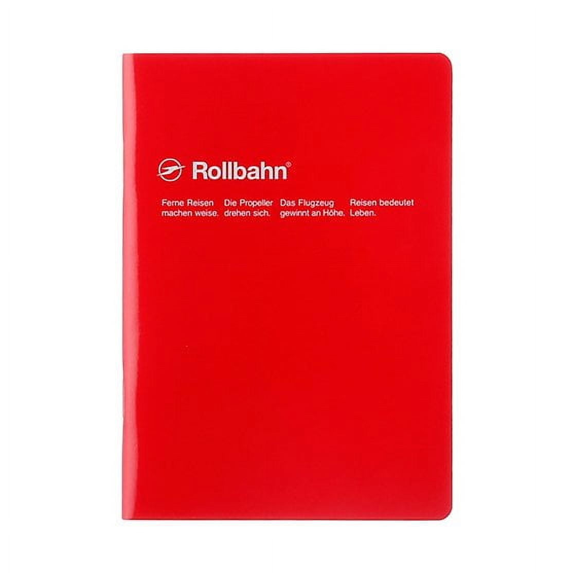 Delfonics Rollbahn Note Notebooks: 7 in. x 10 in. (Red) B5 notebook - Walmart.com