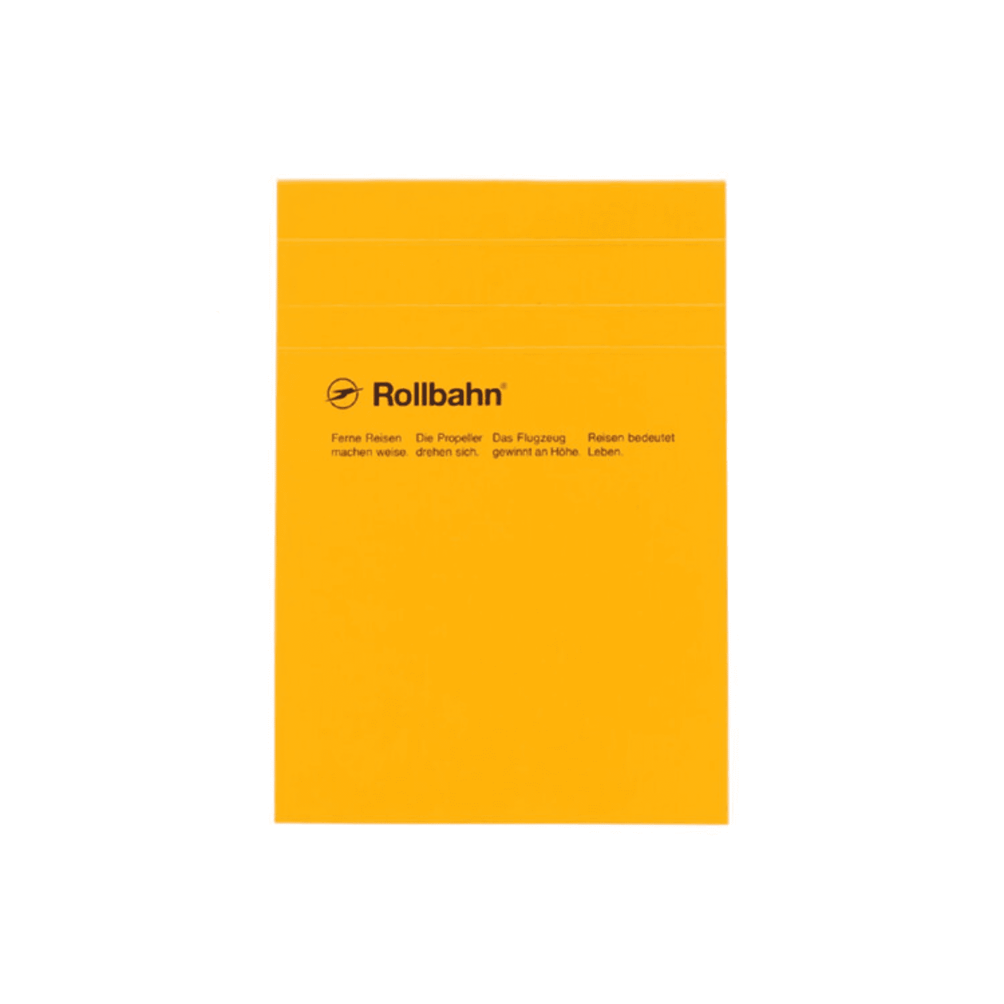 Delfonics Rollbahn Ruled Notepad: 5-1/2 in. x 7 in. (Yellow) B6 ...