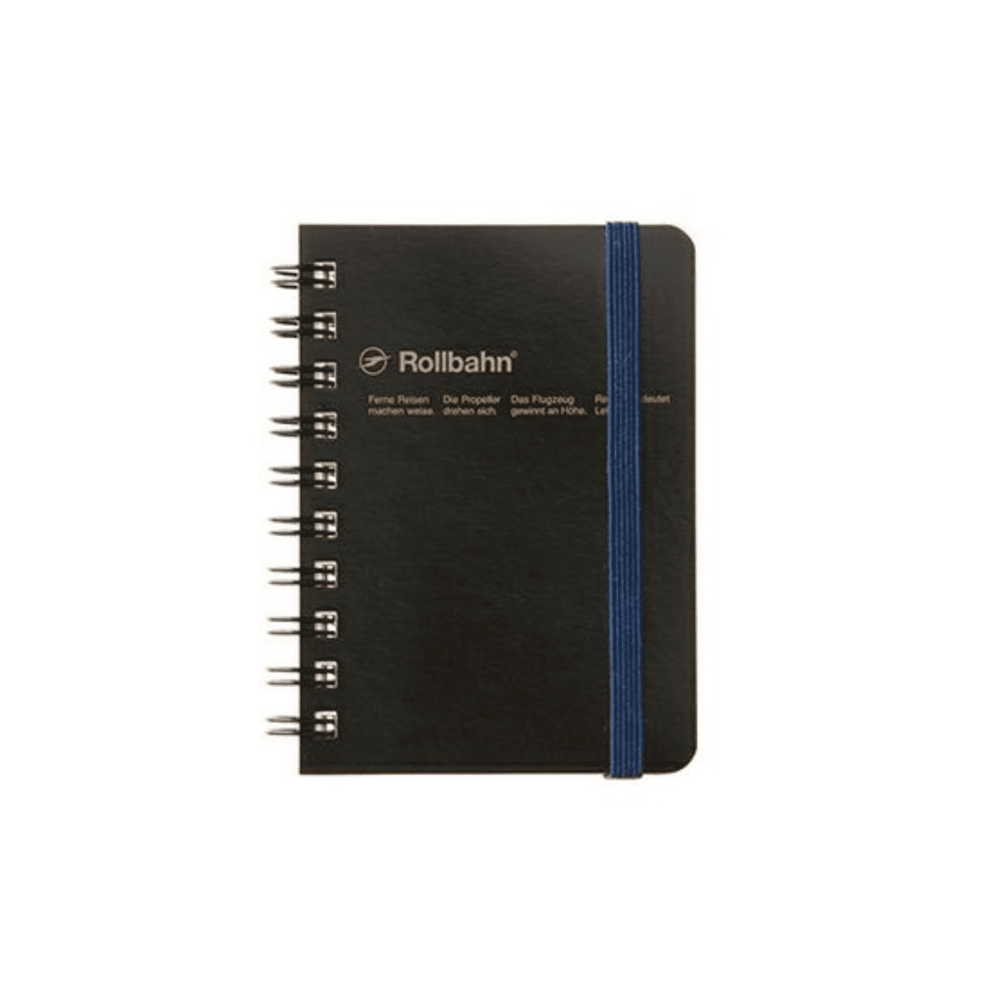 Delfonics Rollbahn Spiral Classic Notebooks: 3 in. x 4 in. (Black) mini ...