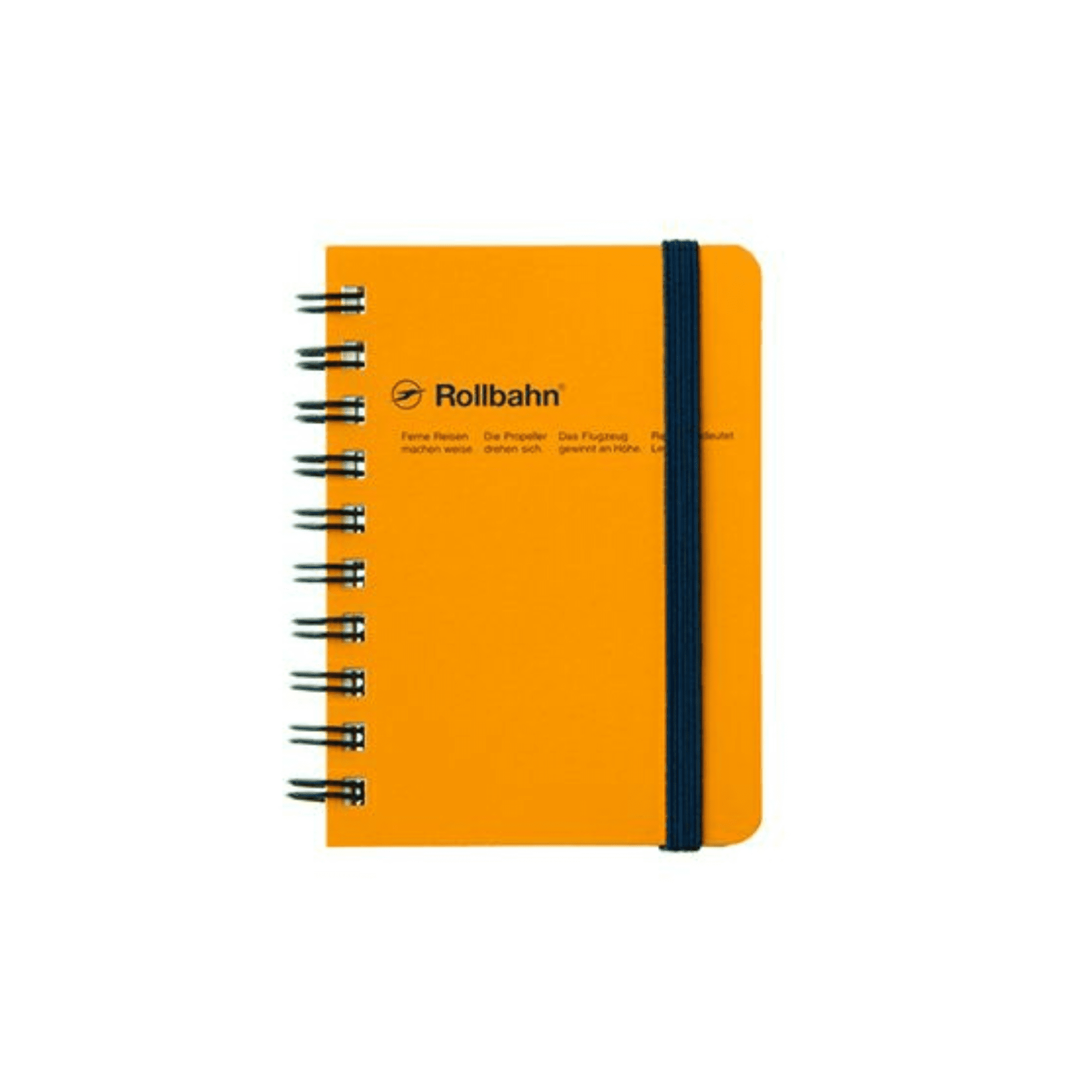 Delfonics Rollbahn Spiral Classic Notebooks: 3 in. x 4 in. (Yellow ...