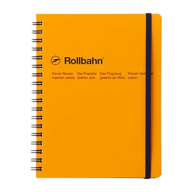 Delfonics Rollbahn Spiral Classic Notebooks: 3 in. x 4 in. (Yellow ...