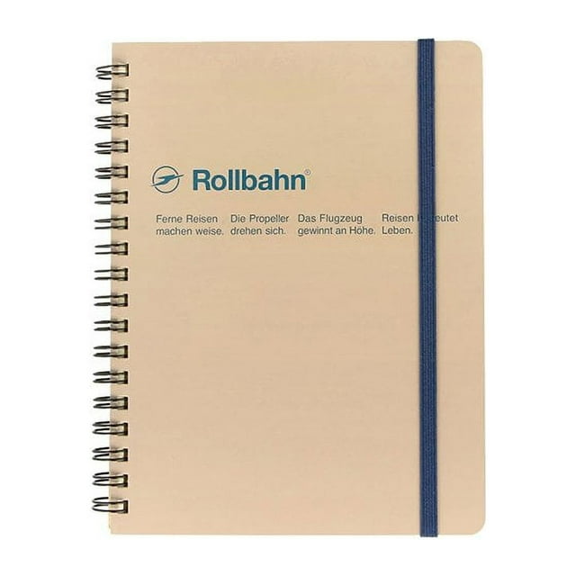 Delfonics Rollbahn Spiral Classic Notebooks: 4-1/2 in. x 5-1/2 in. (Greige) pocket memo ...