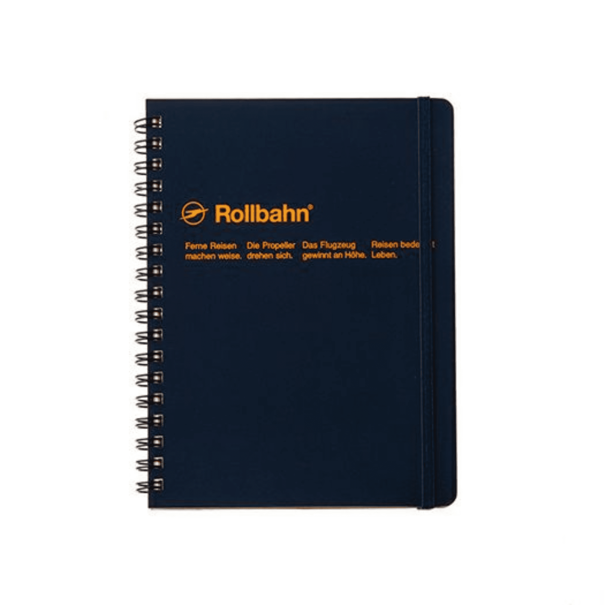Delfonics Rollbahn Spiral Classic Notebooks: 5-1/2 in. x 7 in. (Dark ...